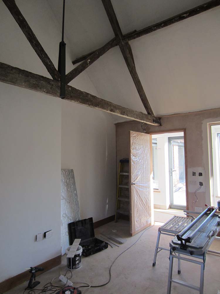 Construction on our residential conversion project in the Surrey Hills ...