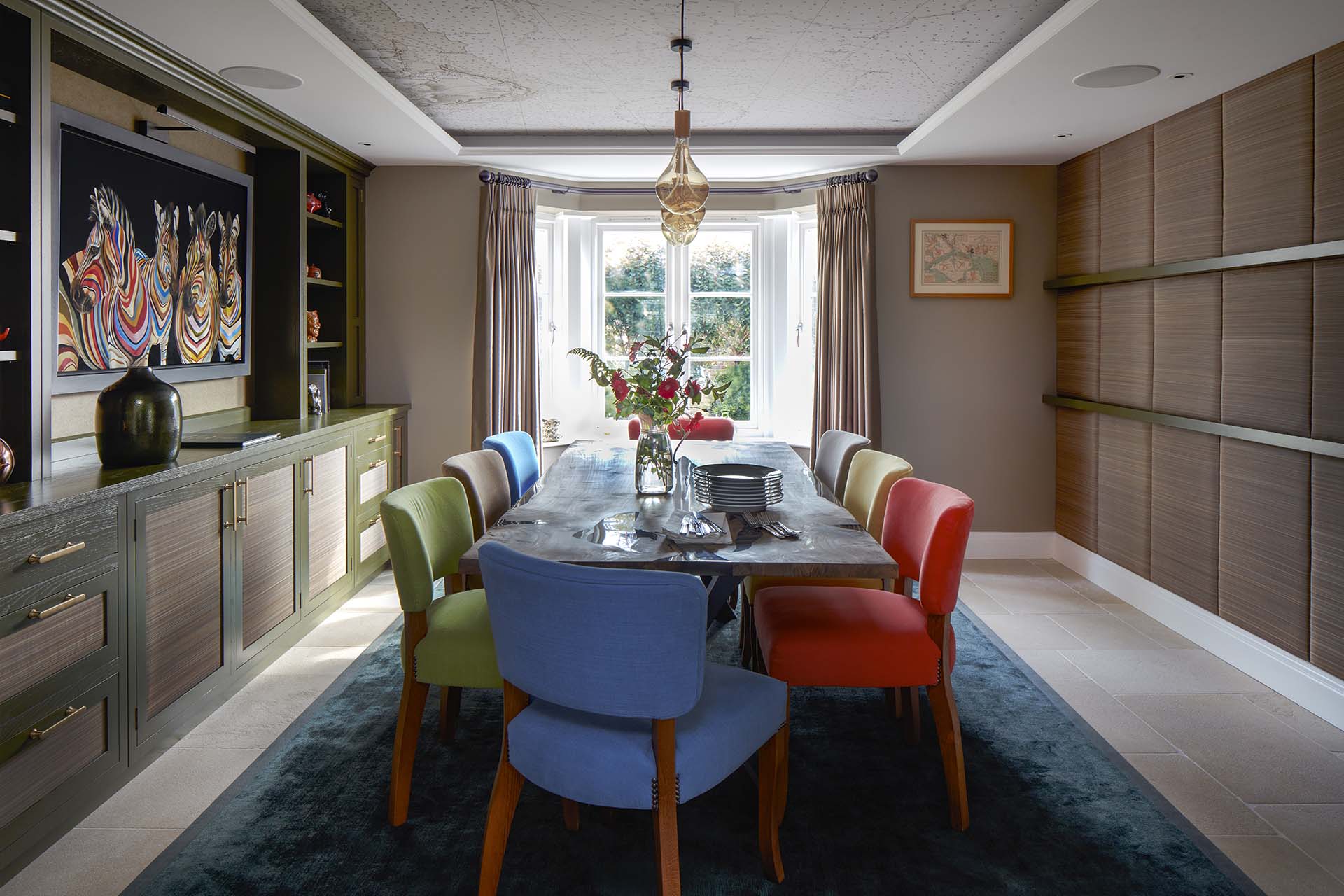 A Bold and Colourful Home, New Alresford, Hampshire - Residence ...